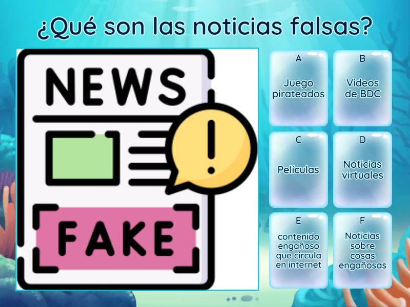 ¿Que son las noticias falsas? - Cuestionario