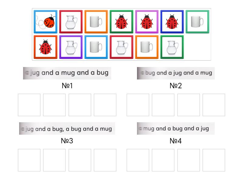 English World phonics sorting - Group sort