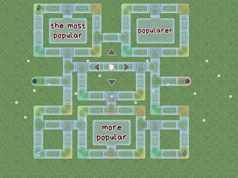 Comparative/Superlative - Maze chase