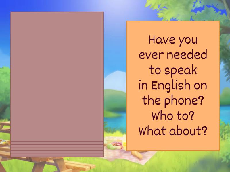 B4 EF 7C Speaking Questions - Speaking cards