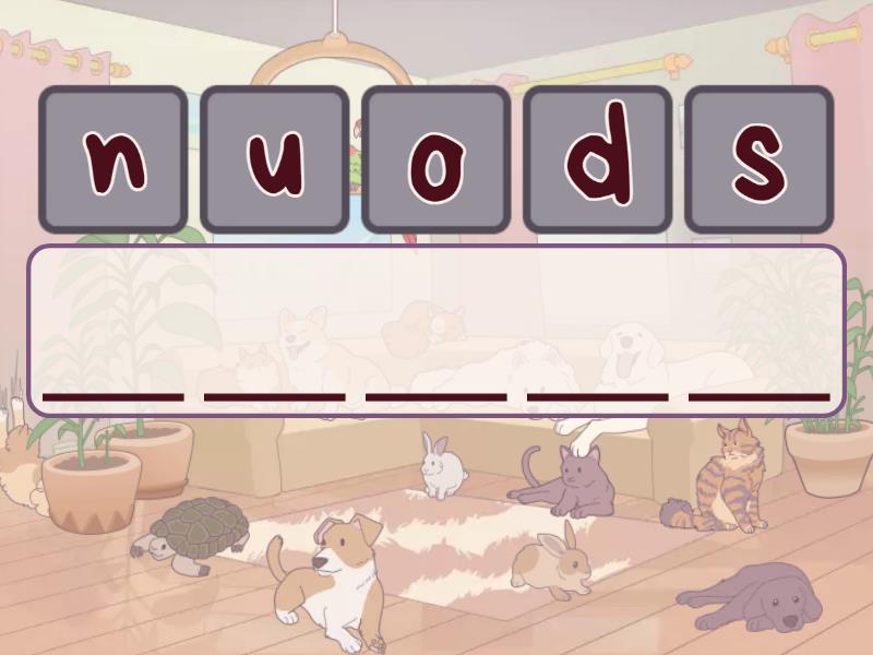 Spelling U5 W1 ou, ow - Anagram