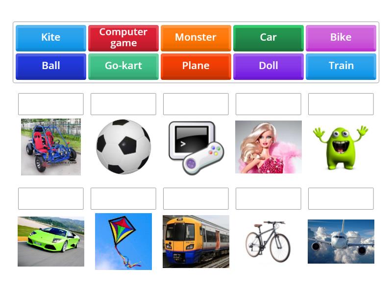 SM1 Unit 2_words Let's play - Match up