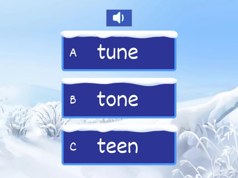 3. Phonics u_e, ew, ue, ui (with audio) - Quiz