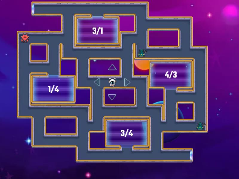 LABERINTO DE FRACCIONES - Maze chase
