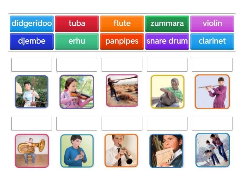 Oxford Discover 3 Unit 12 Vocabulary - Match up