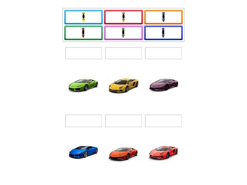 Empareja los colores primarios y secundarios. - Une las parejas