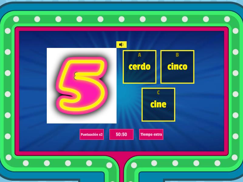 Letra Cc - Suave - Gameshow quiz