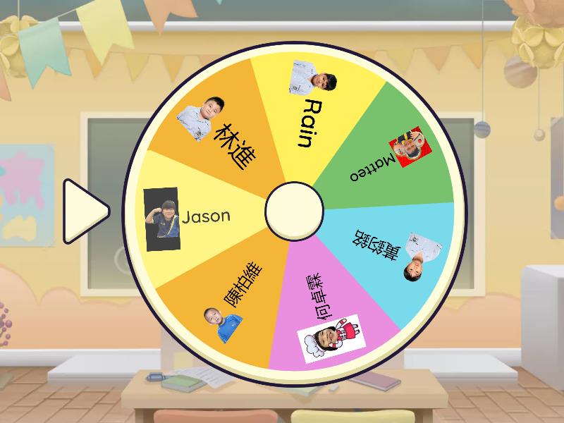 3A Wheels - Spin the wheel