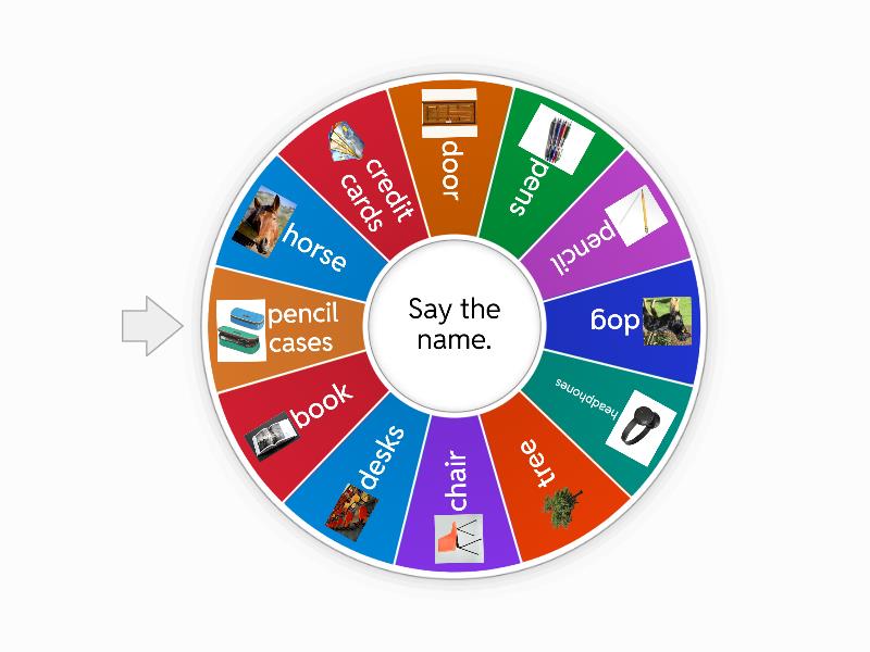 3A - What is it? / What are they? - Spin the wheel