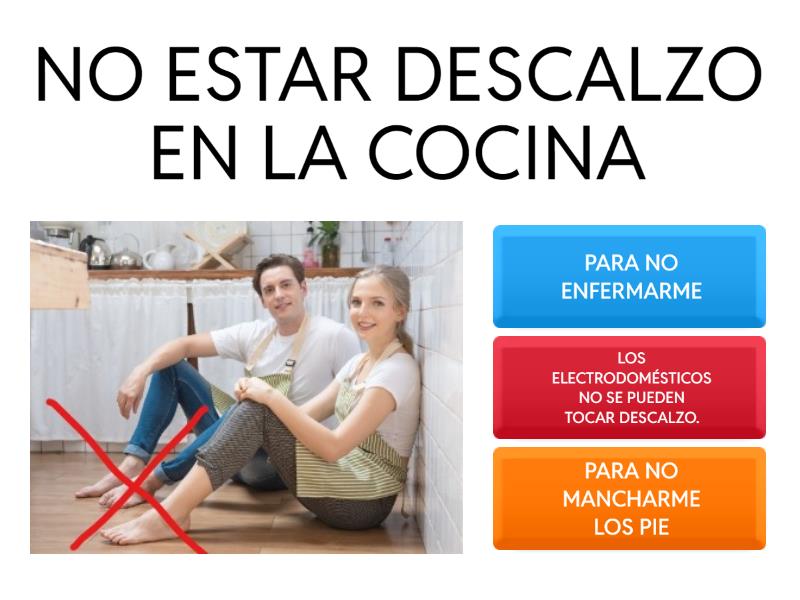 SEGURIDAD E HIGIENE EN LA COCINA - Quiz