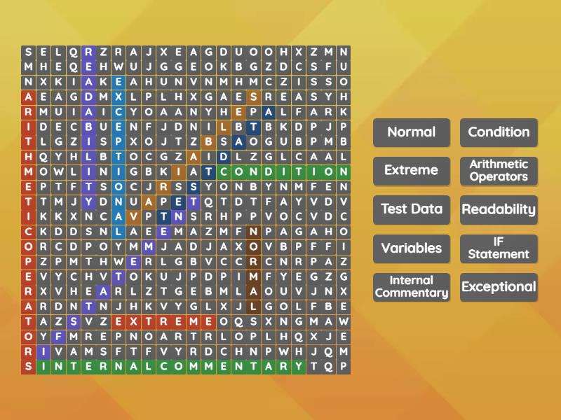 Python Lesson 8 Starter - Wordsearch