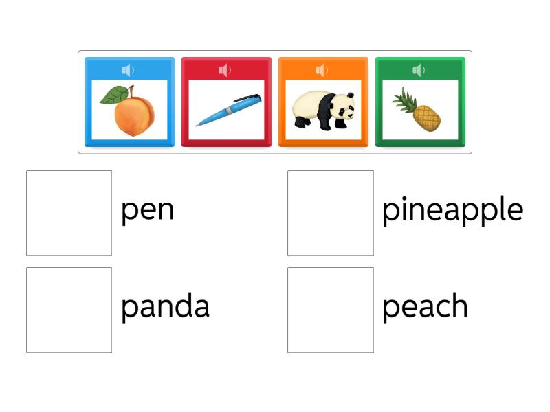 Oxford Phonics Letter Pp - Match up