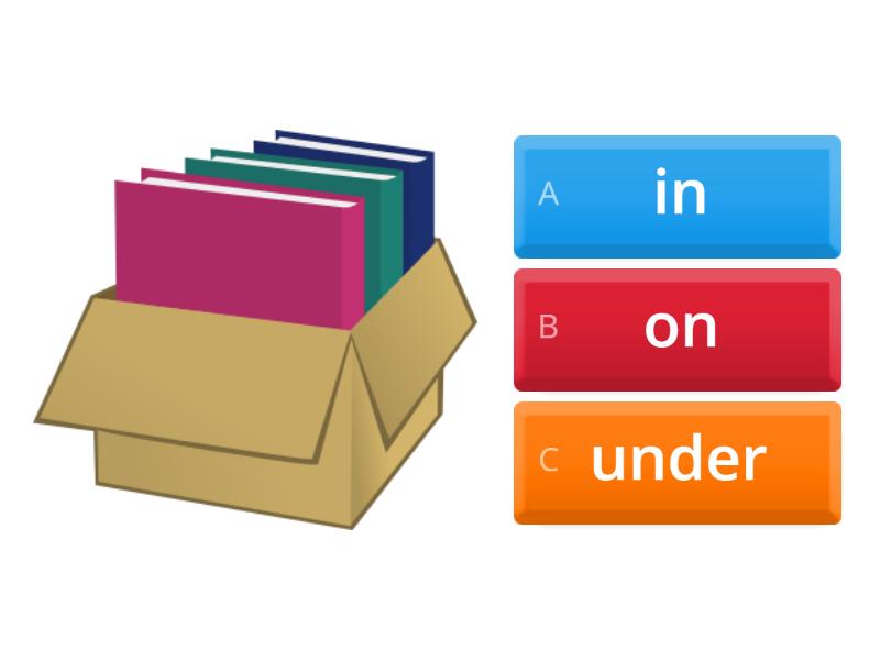 Prepositions IN ON UNDER Class 1 UNIT 3 - Quiz