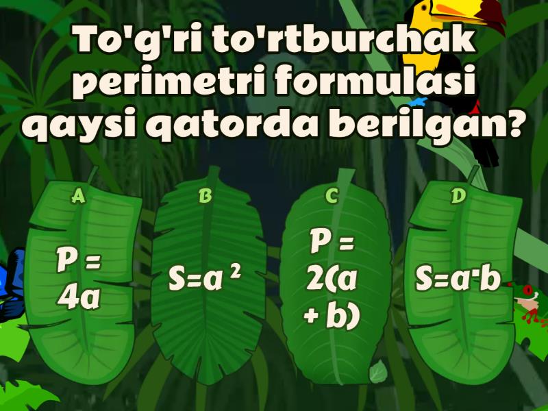 Matematika 6-sinf - Quiz
