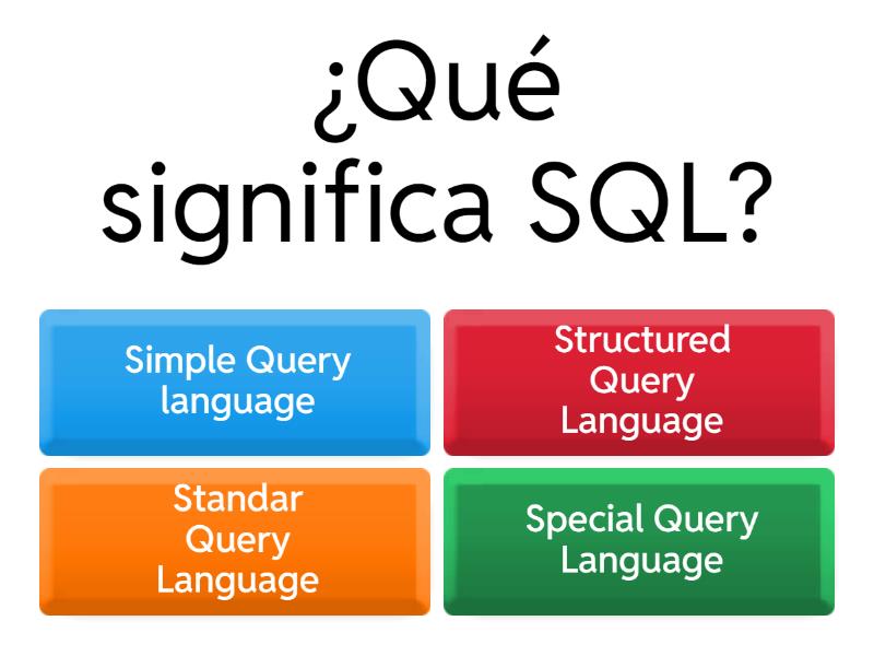Clase # 1 SQL - Quiz