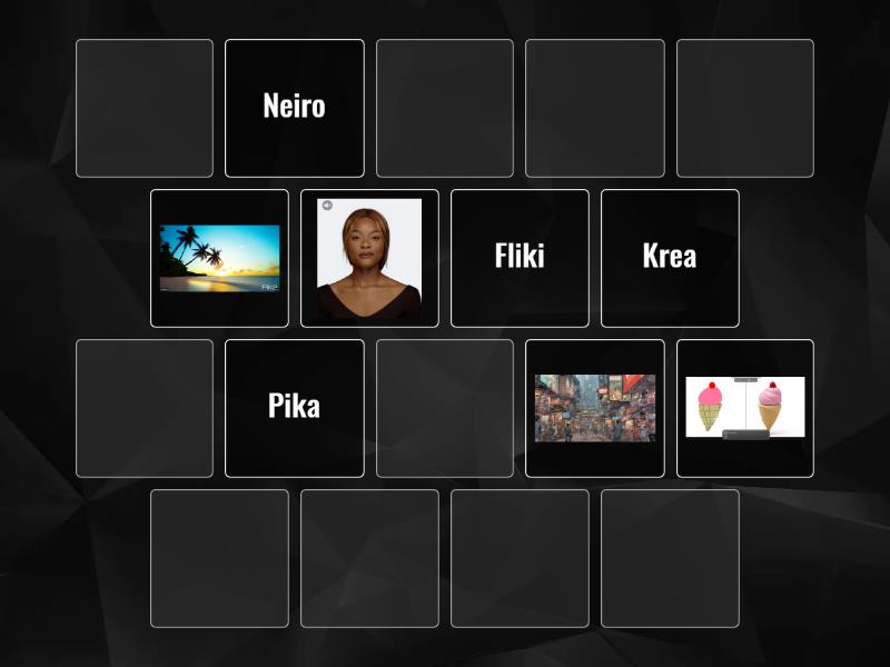 MEMO memory - Parejas