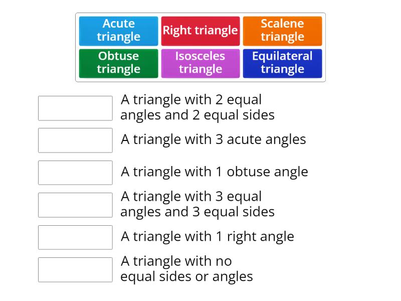 Triangles - Match up