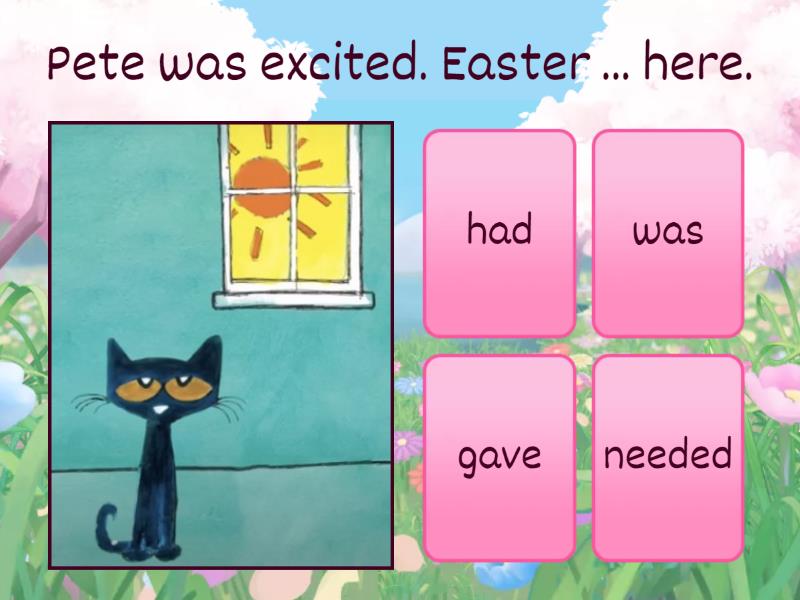 Pete the Cat Big Easter Adventure - Quiz