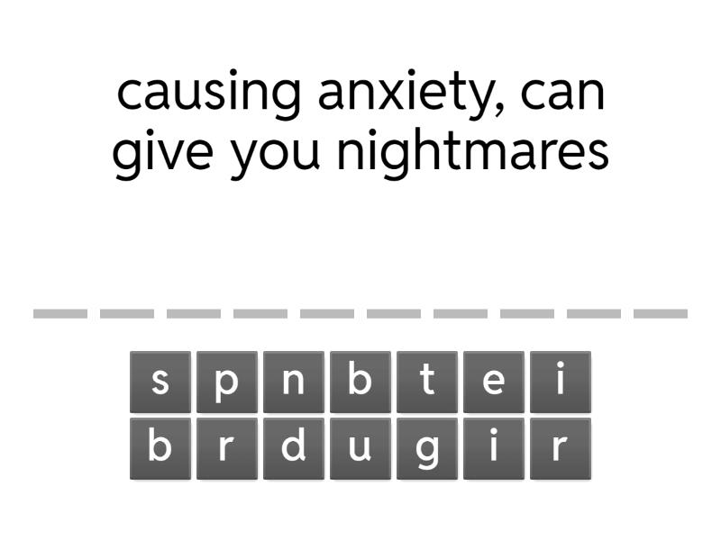 Outcomes Upper-intermediate Unit 1 Adjectives - Spell the word