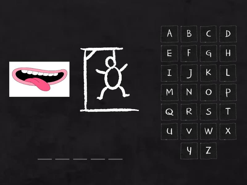 Spelling Game - Hangman