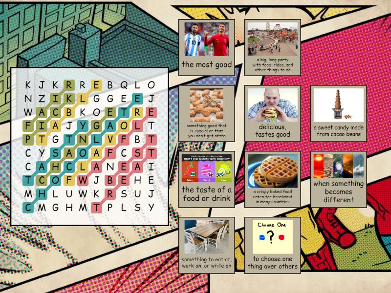 Let's GO!! (Week 13 - G3E2) - Wordsearch