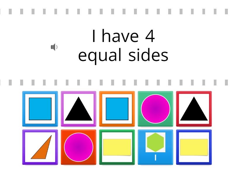 Match 2D Shape Riddles - Find the match