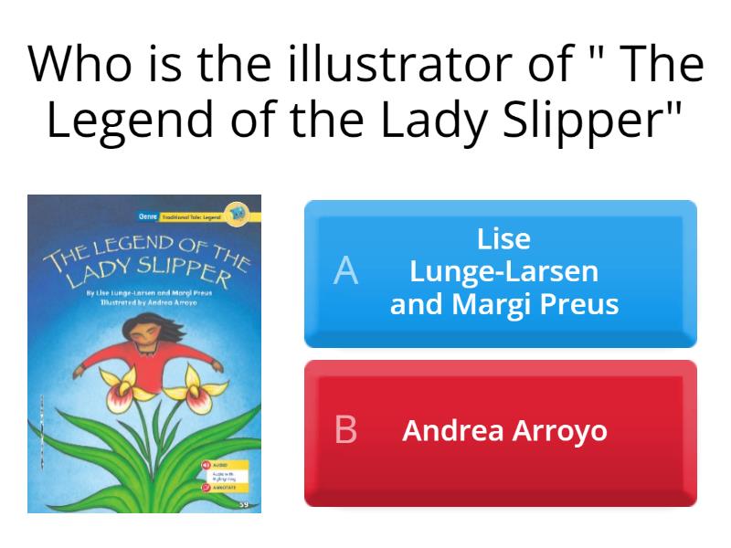 The Legend of the Lady Slipper - Quiz