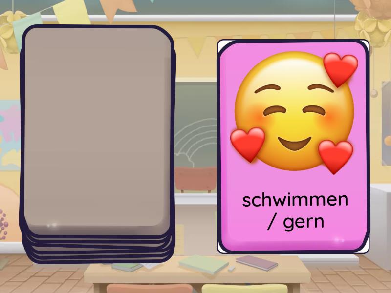 Was machst du gern? Und was nicht? - Speaking cards