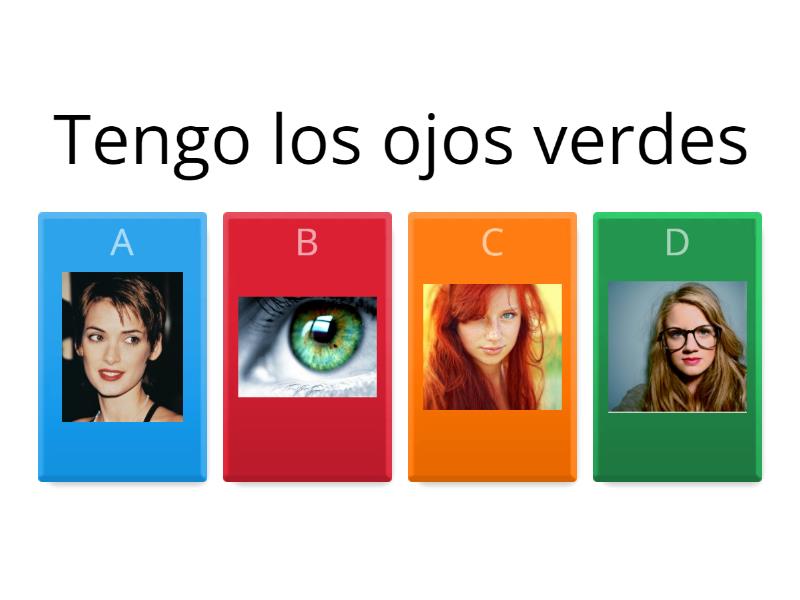 Color de pelo y ojos. - Quiz
