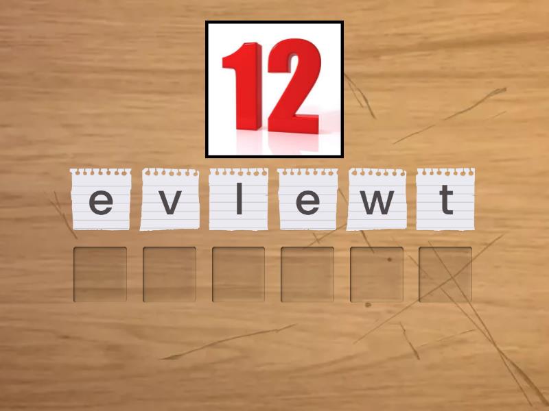 U9 numbers - Anagram