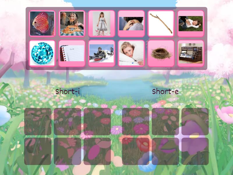 Short-i or Short-e? - Group sort