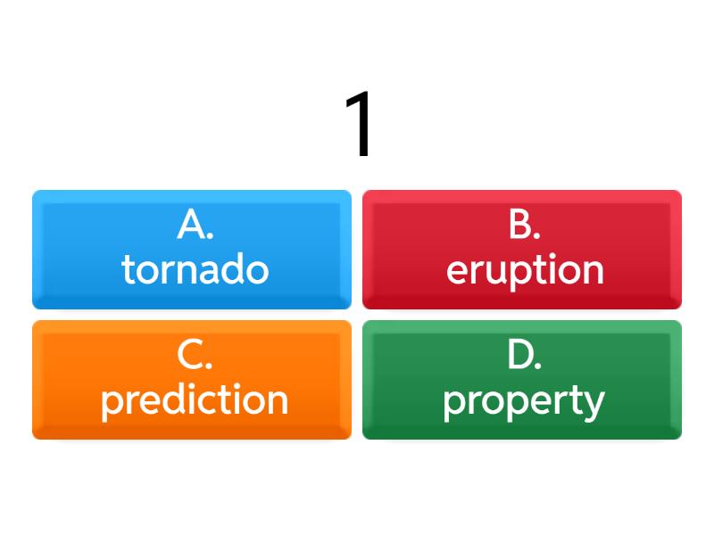 Exercise 2: Choose the word (A, B, C, or D) whose main stress is different from the others in ...