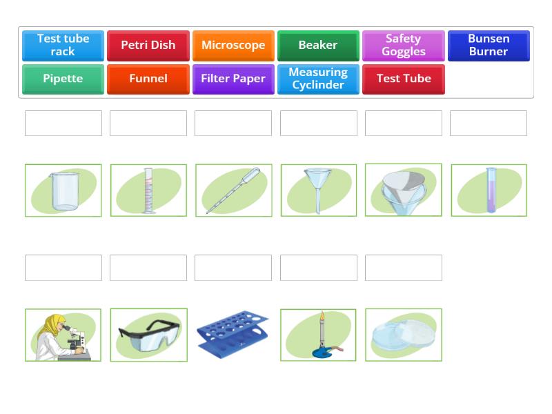 Scientific Equipment - Match up