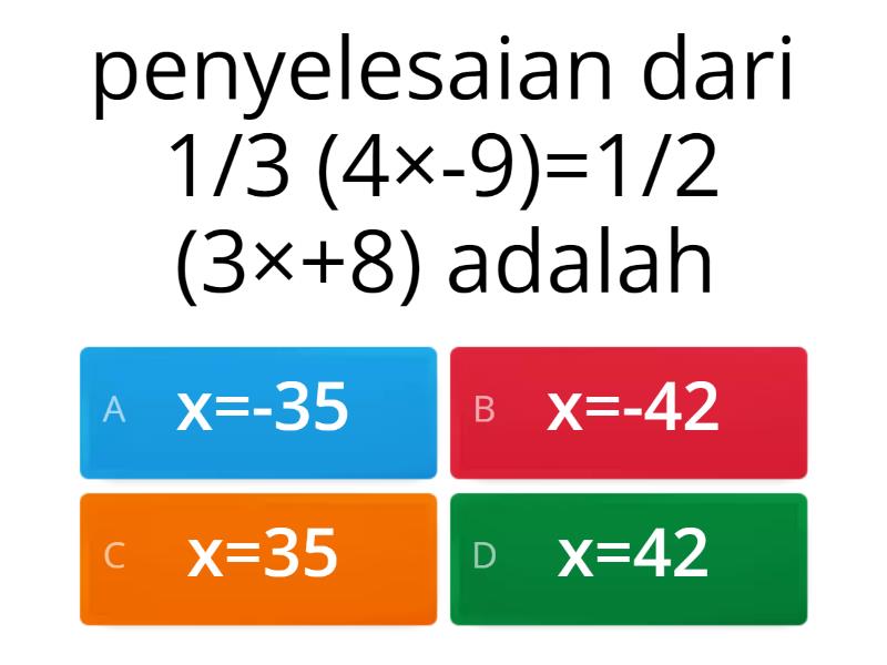 soal un - Quiz