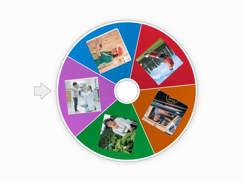 Occupations - Spin the wheel