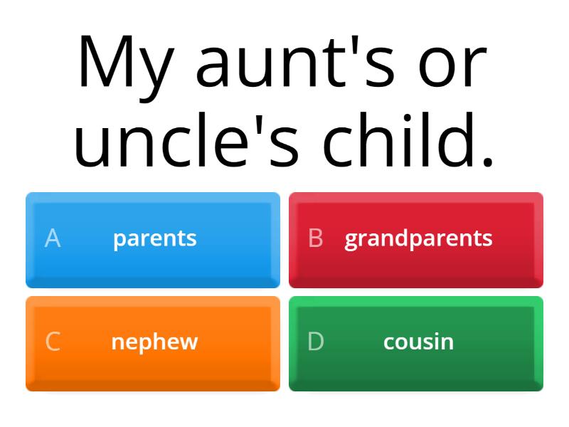 Family Connections - Quiz