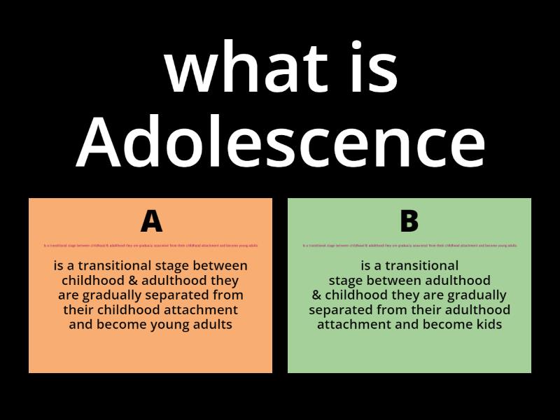 puberty and physical changes - Quiz
