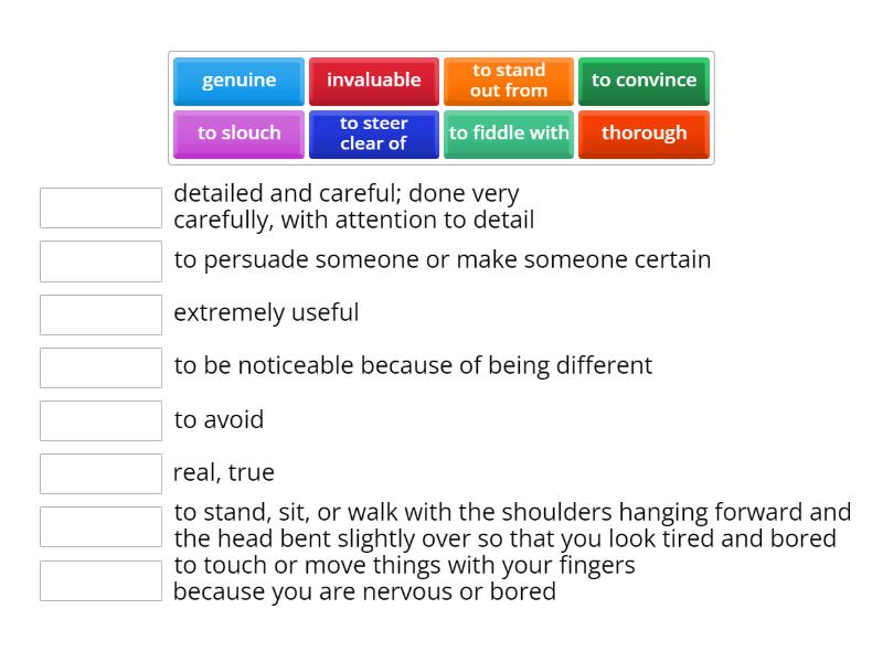 EF Upper Intermediate WB p. 6 (Important Interview tips) - Une las parejas