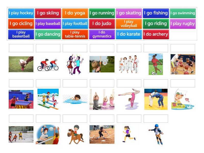 Sports - Go/Do/Play - Match up