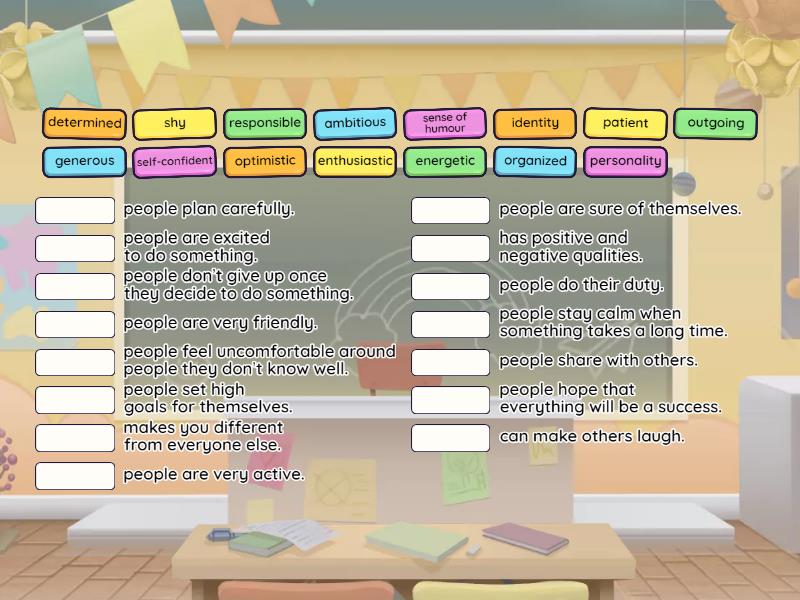 Impact 3 (BrE) - U1 - Vocabulary - Match up