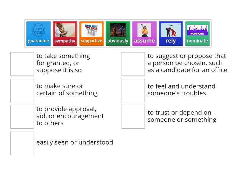 5th Grade Unit 5 Week 2 - Match up