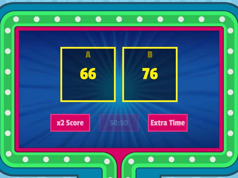 T4 - OCD: cálculo mental 1 - Gameshow quiz