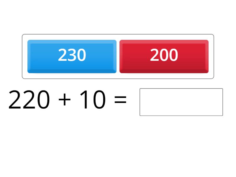 Add 10 and 100 using 3 digit numbers - Complete the sentence