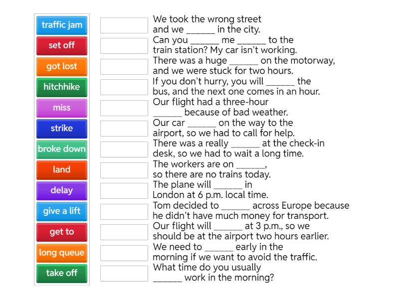 PI 2B travel problems - Match up