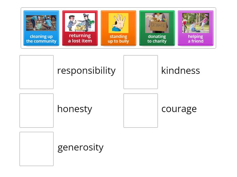 Superhero Traits - Match up
