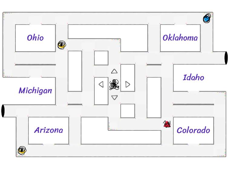 Maze Chase - Persecución en el laberinto