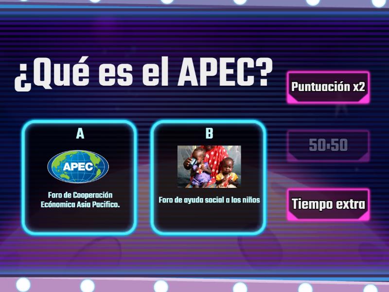 Leemos un texto informativo sobre el APEC - Gameshow quiz