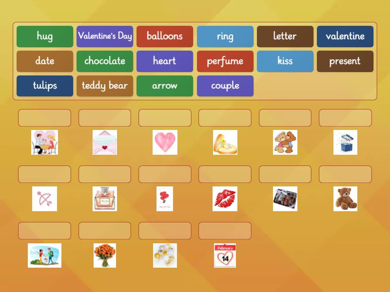 St Valentine's Day - Match up