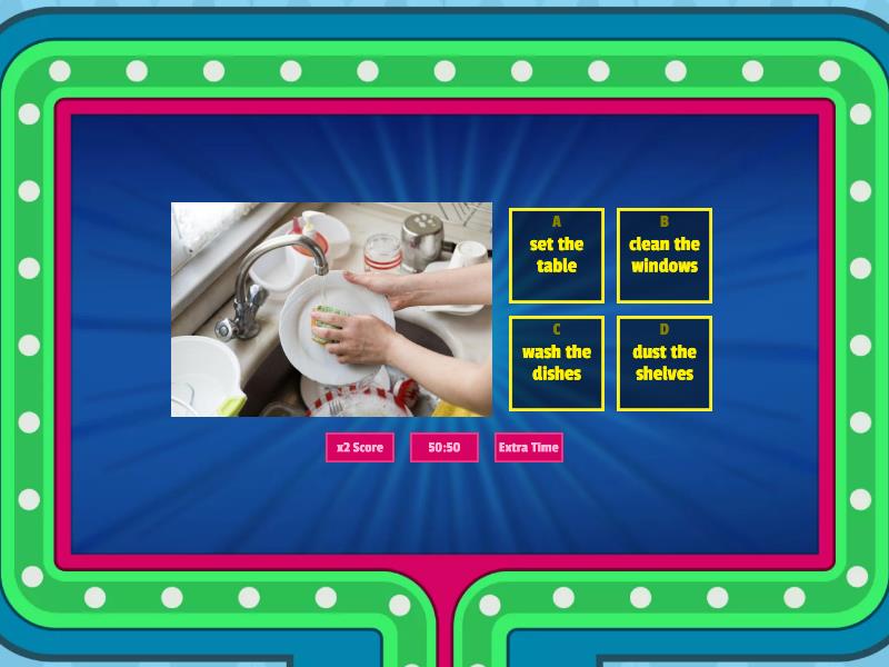 3A Unit 6 Vocab - Gameshow quiz