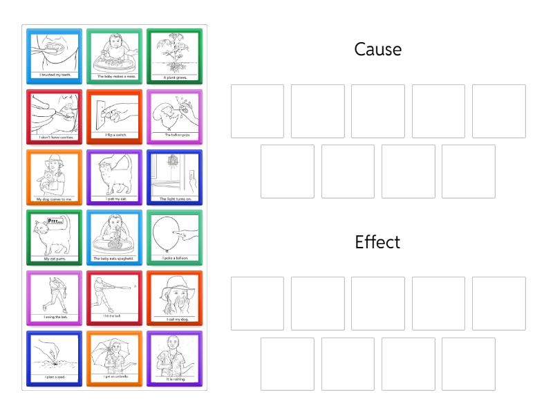 Cause and Effect - Group sort